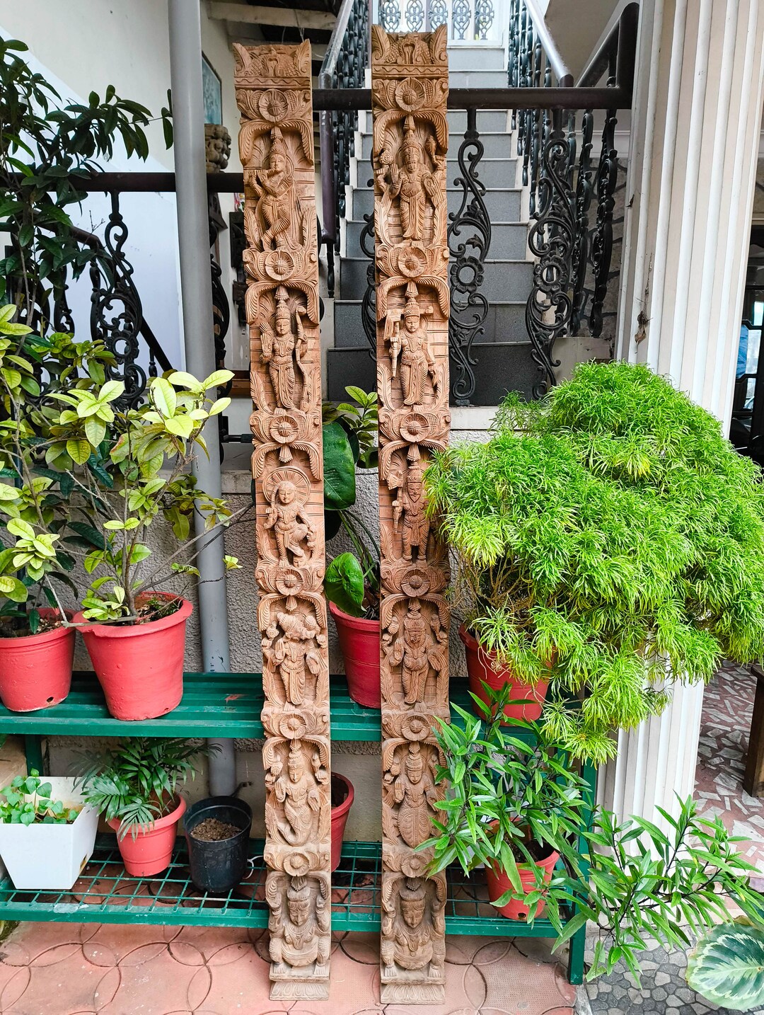 Dashavatara Statue Big 7ft Sculpture Hindu God Vishnu Ten Avatar ...