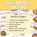 Bread Around the World Homeschool Activity: Recipe & Worksheets - Etsy