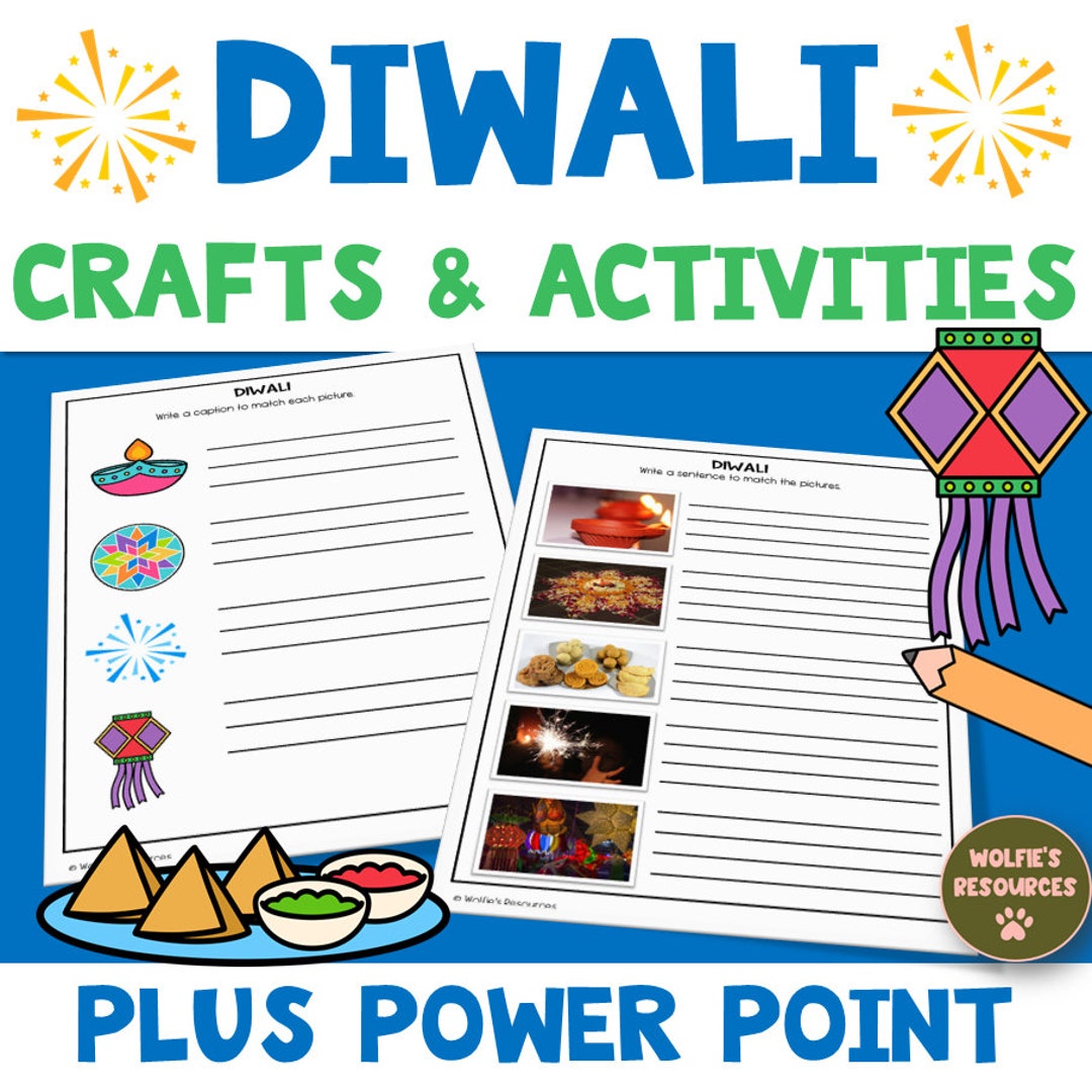 Diwali Crafts Activities and Power Point - Etsy