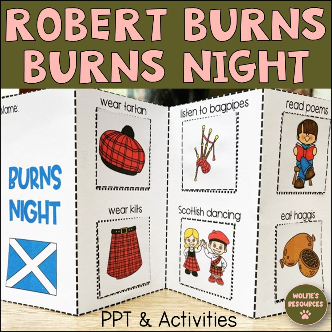 Burns Night Robert Burns - Etsy