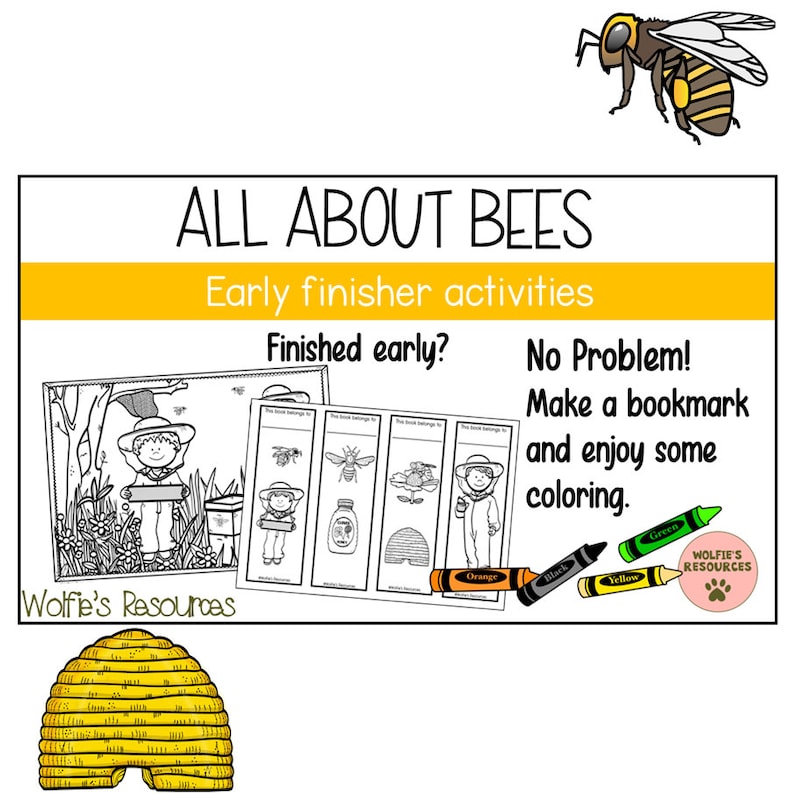 World Bee Day Lapbook & Bee Powerpoint Activity - Etsy