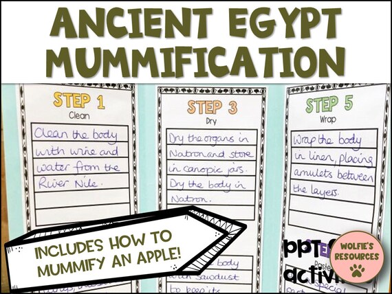 Mummification Ancient Egypt - Etsy