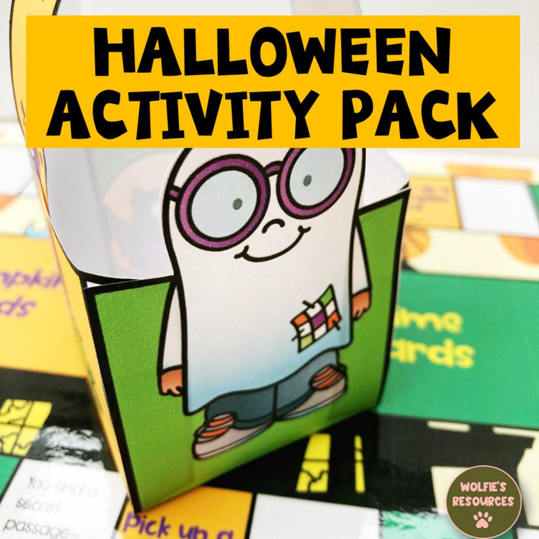Halloween Activity Pack - Etsy