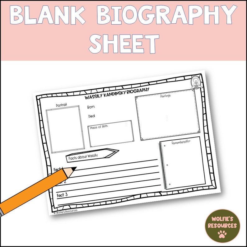 Wassily Kandinsky Power Point and Activities - Etsy