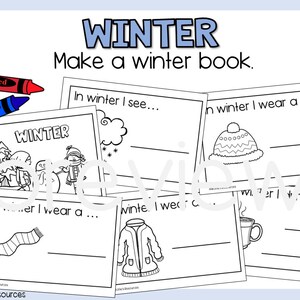 Winter Activities- Workbook - Display - Worksheets - Games - Power ...