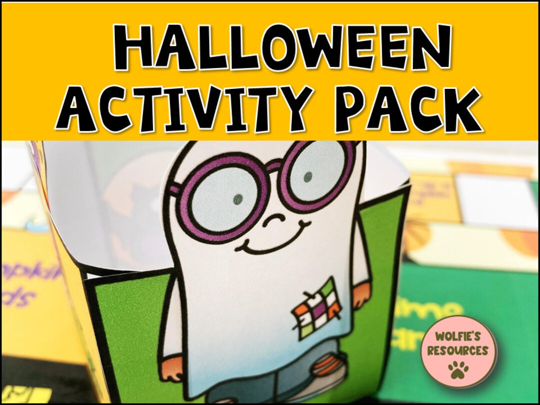 Halloween Activity Pack - Etsy