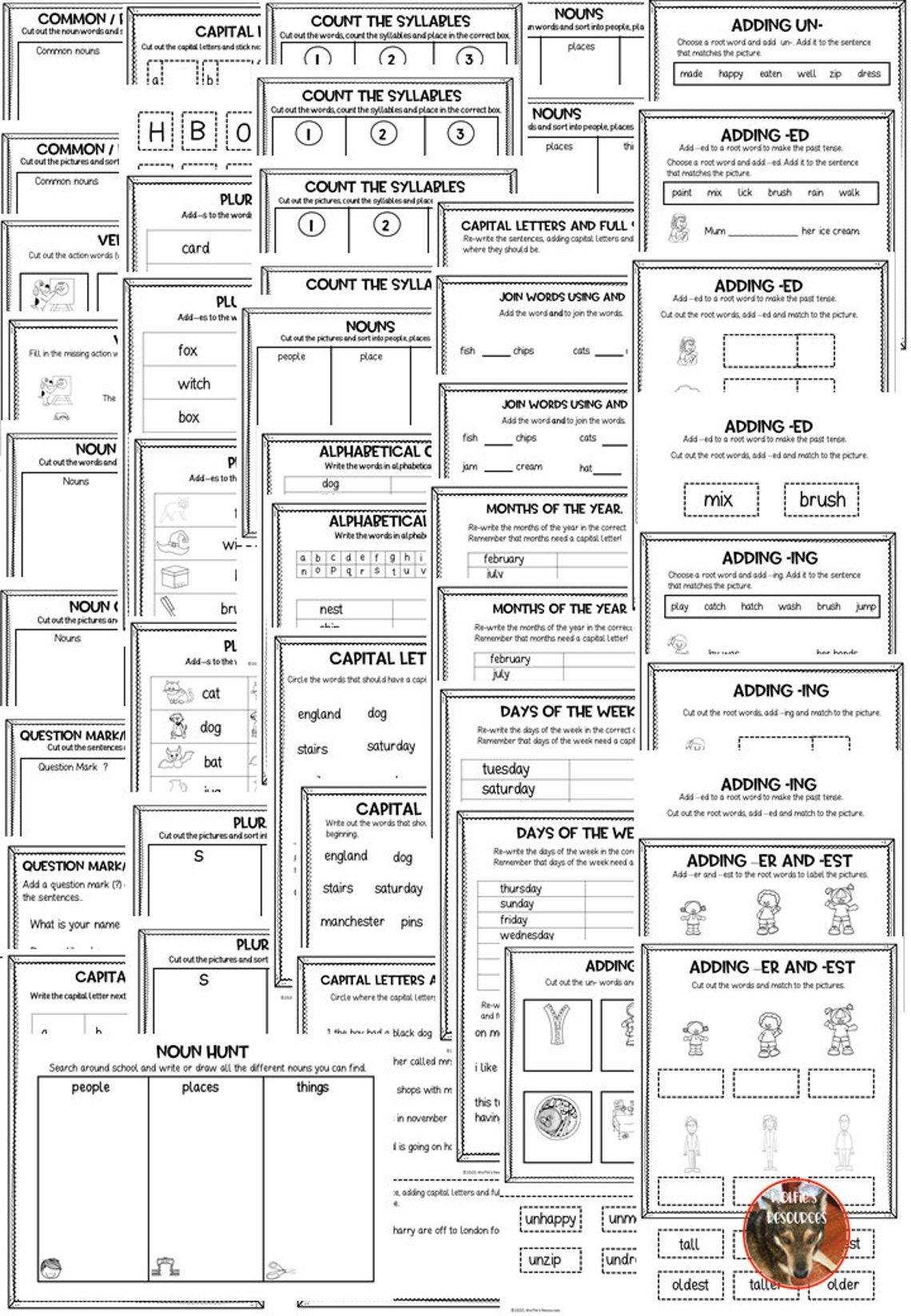 Grammar Printable Activities For Year 1 Etsy grammar-printable-activities-for-year-1-etsy