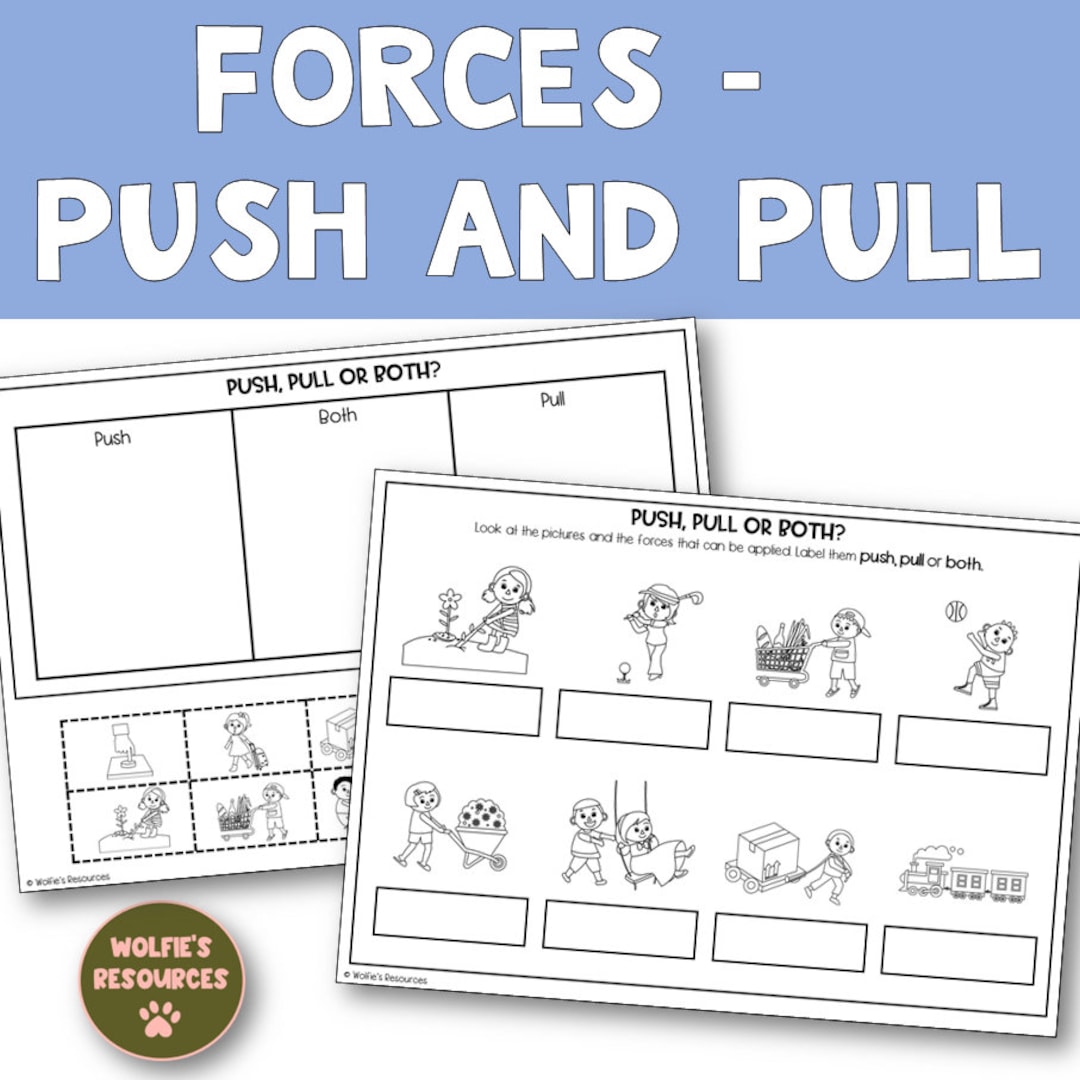 Forces Push and Pull - Etsy