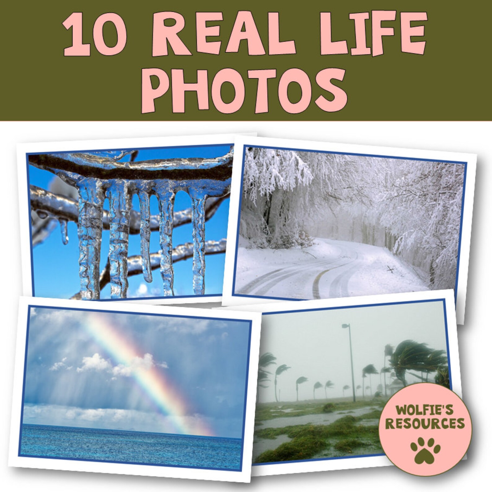 Kindergarten Weather and Climate - Etsy