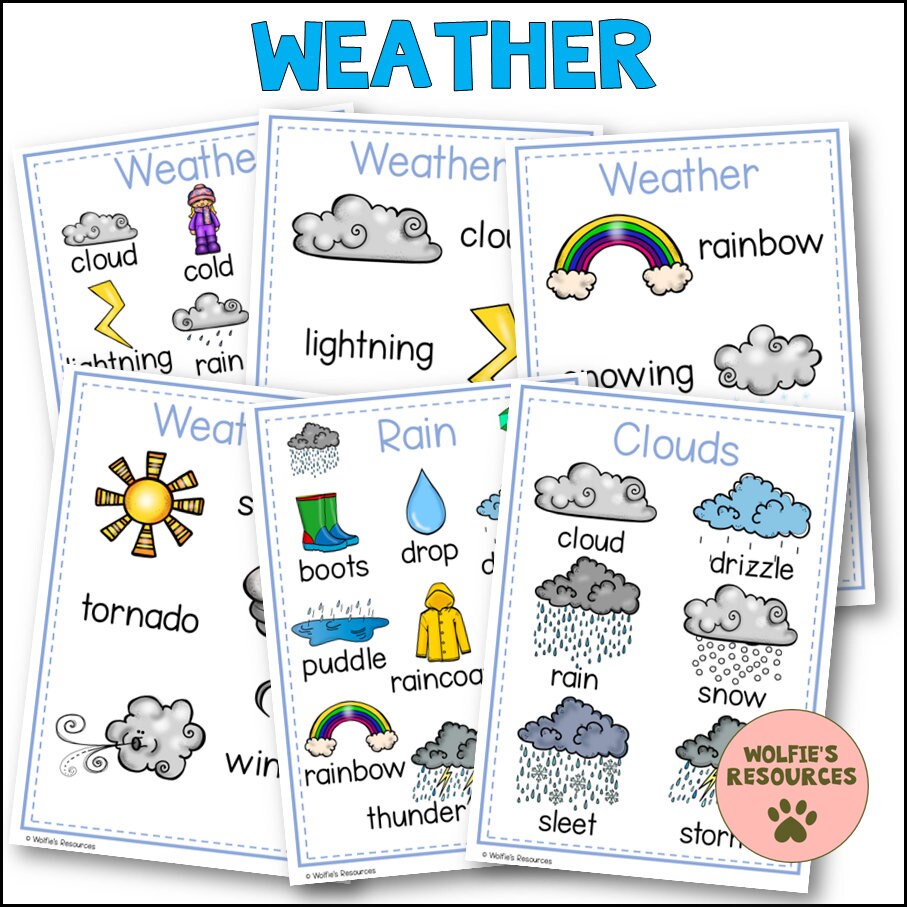 50 Science Posters for Kindergarten and Homeschool - Etsy