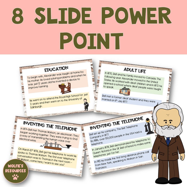 Alexander Graham Bell - Etsy