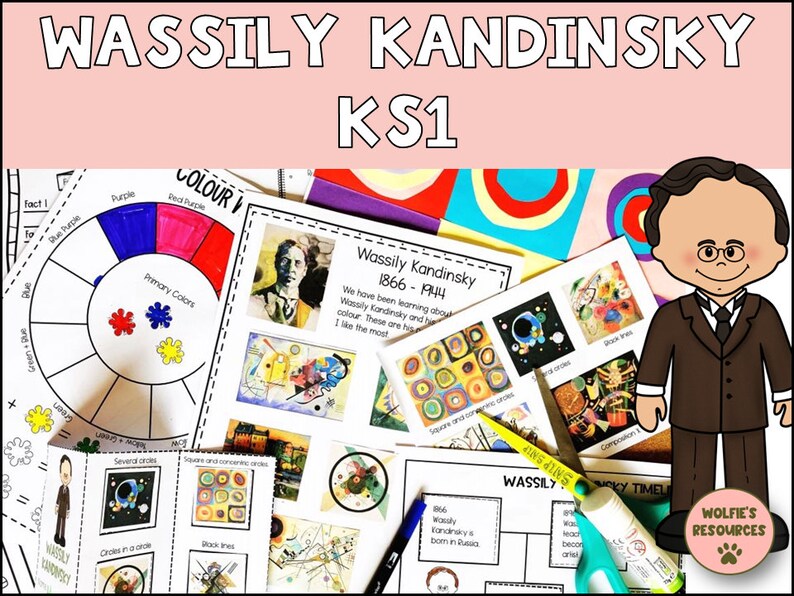 Wassily Kandinsky Power Point and Activities - Etsy