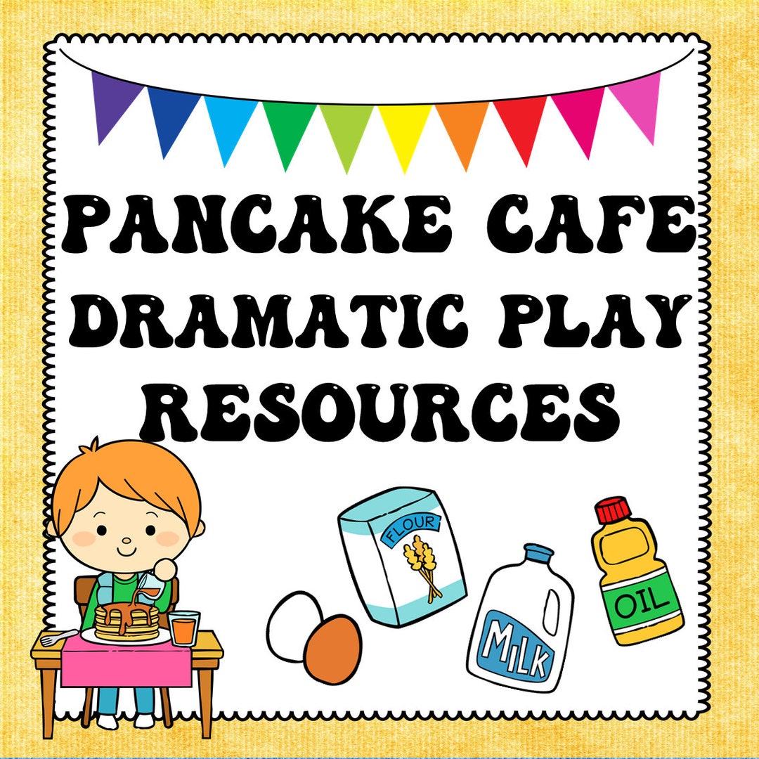 Pancake Cafe Role Play Resources - Etsy