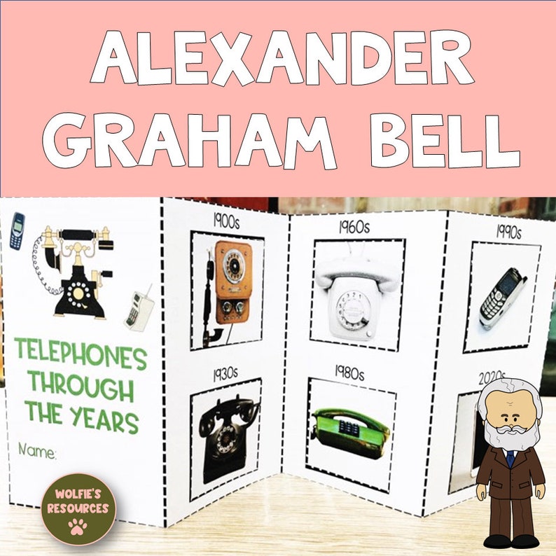 Alexander Graham Bell - Etsy