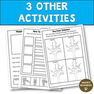 Science Worksheets for Kindergarten and Homeschool - Etsy