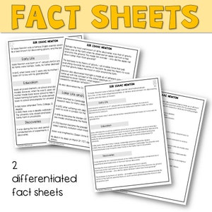 Isaac Newton Activities - Etsy UK