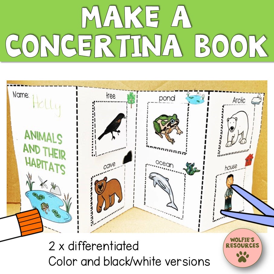 Animal Needs and Habitats - Etsy