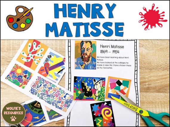 Henri Matisse Activities - Etsy