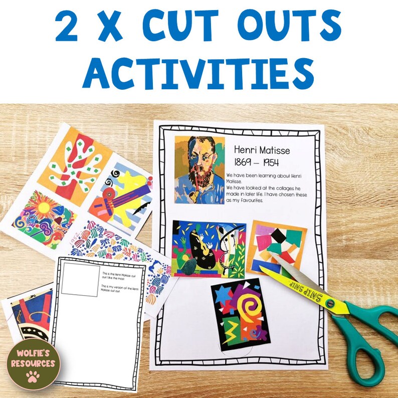 Henri Matisse Activities - Etsy