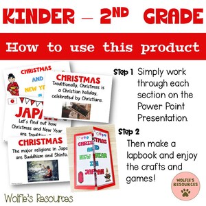 Japanese Christmas & New Year Crafts and Lapbook: Traditions Around the ...