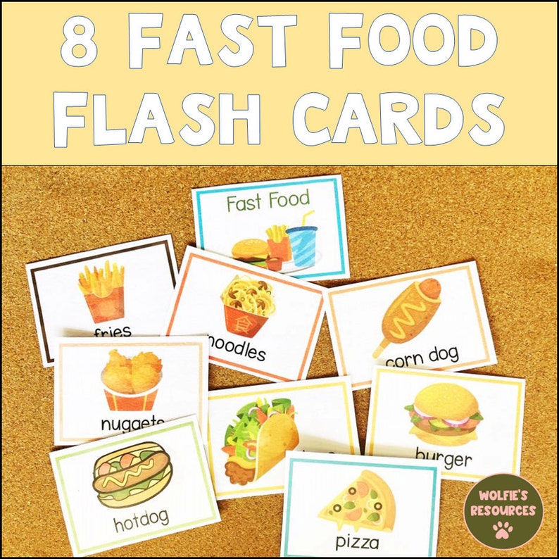 Food Flash Cards | Food Groups Flash Cards | Fruit and Vegetables Flash ...