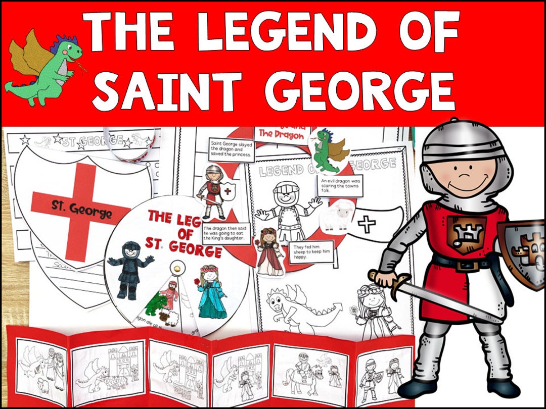 George and the Dragon, Saint George's Day, Legend of George and the ...
