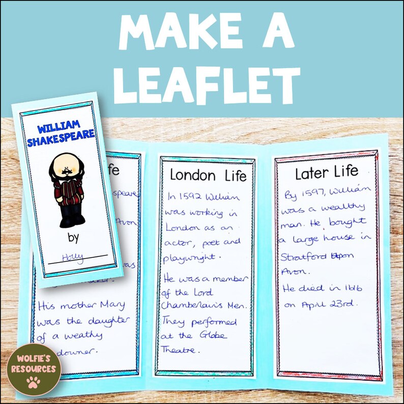 William Shakespeare Activities and Power Point - Etsy