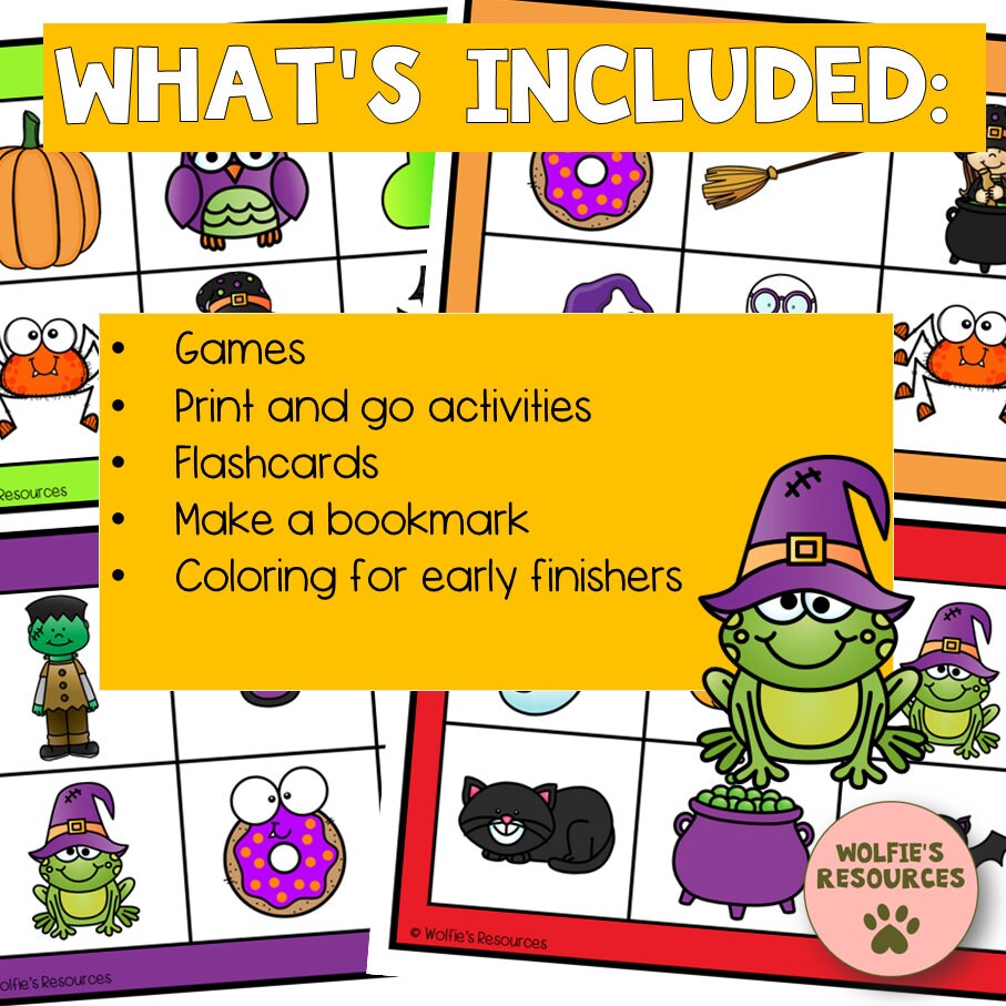 Halloween Activity Pack - Etsy