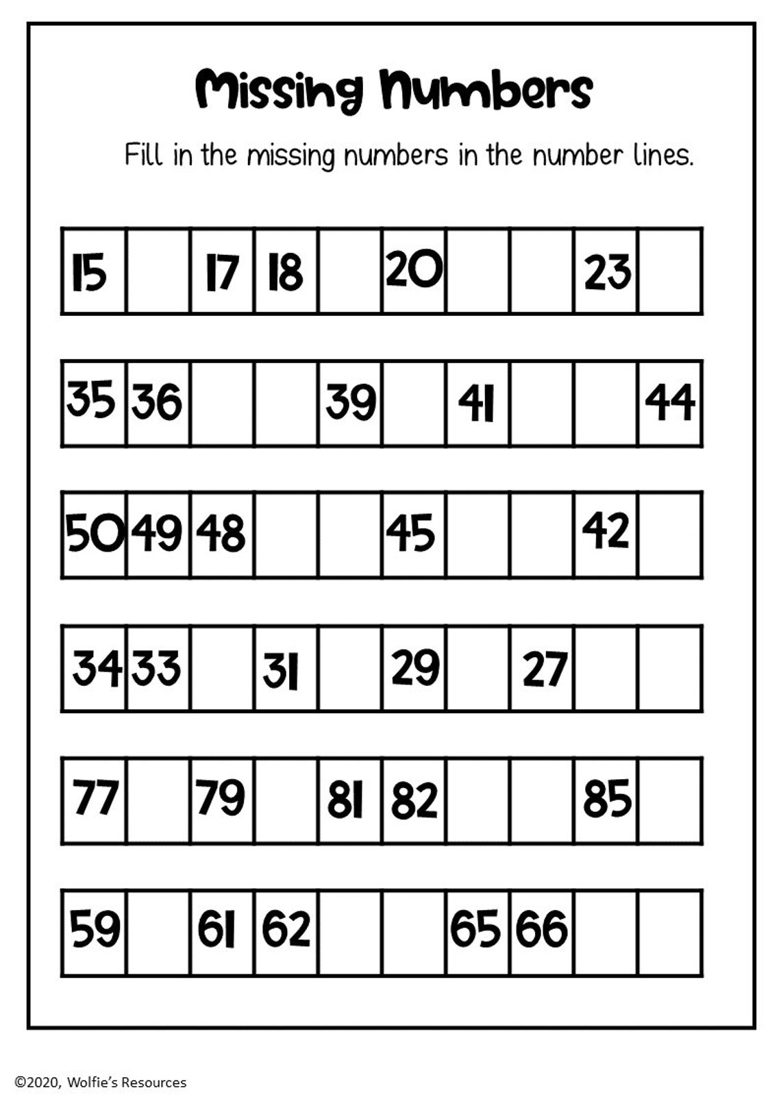 Numbers 1-100 Activities - Etsy Canada