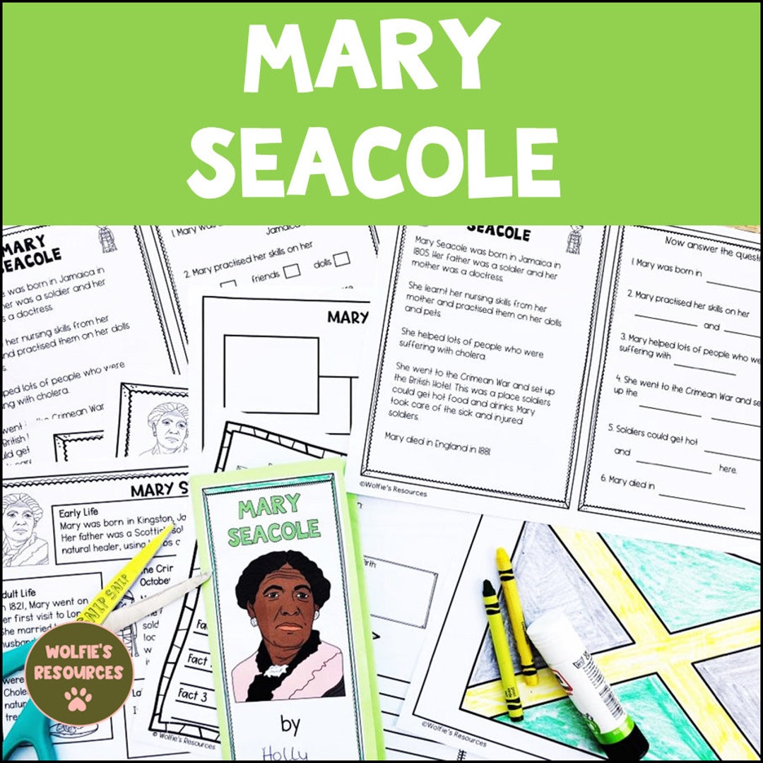 Mary Seacole PPT and Activities KS1 | Kindergarten | First Grade - Etsy