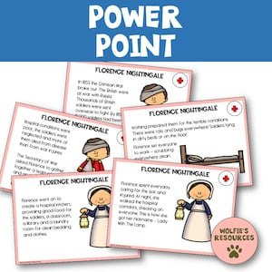 Florence Nightingale: PPT & Activities for Kids (ages 5-7) - Etsy
