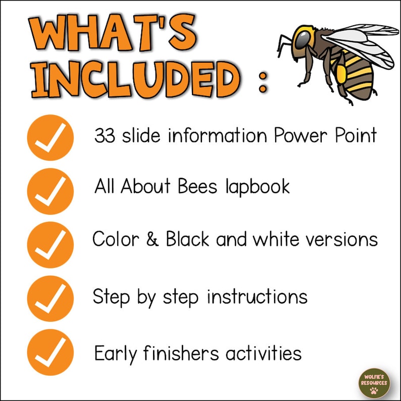 World Bee Day Lapbook & Bee Powerpoint Activity - Etsy