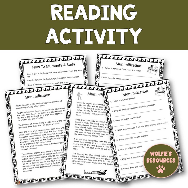 Mummification Ancient Egypt - Etsy