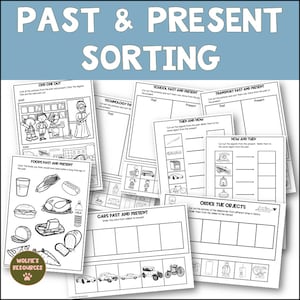 50 History Printable Worksheets for Kindergarten and Homeschool - Etsy