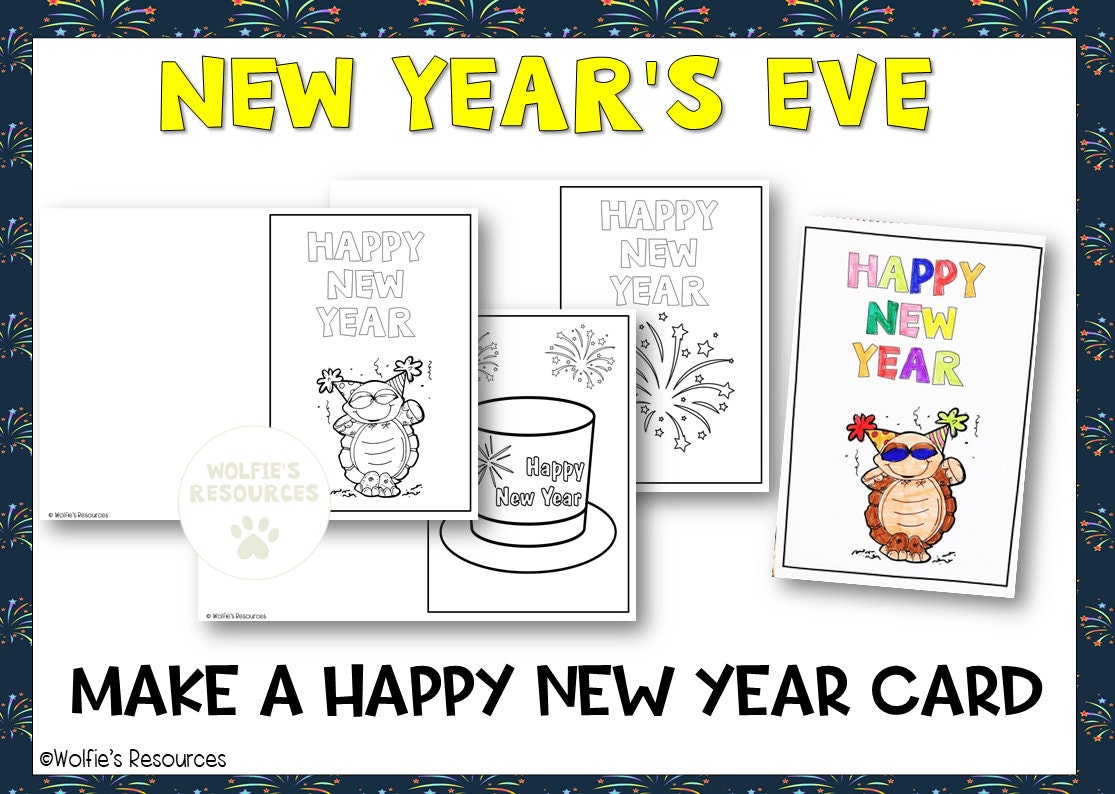 New Year's Eve Activities - Etsy