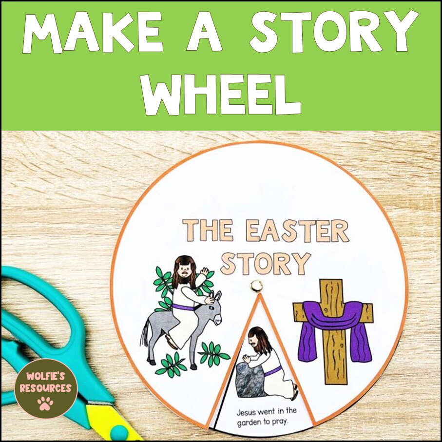 The Easter Story Activities and Crafts, Power Point, Homeschool, Sunday ...
