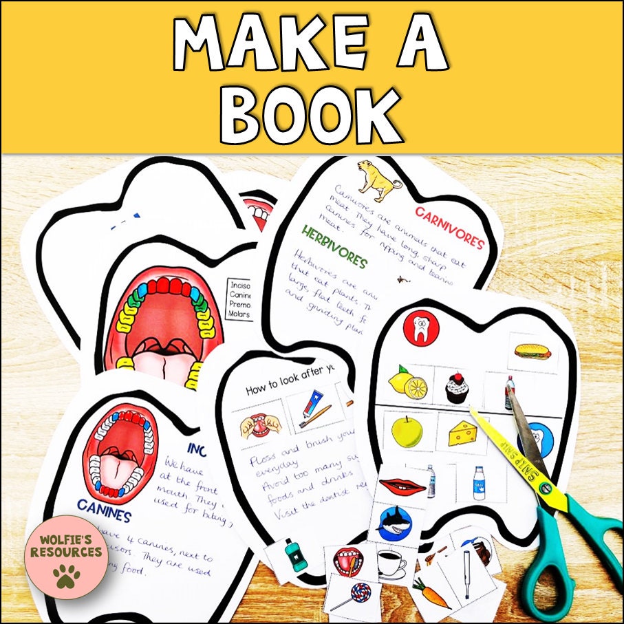 All About Teeth | Dental Care | Activities and Power Point - Etsy