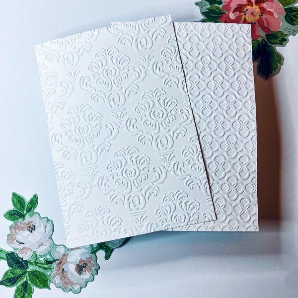 Embossed Paper - Etsy