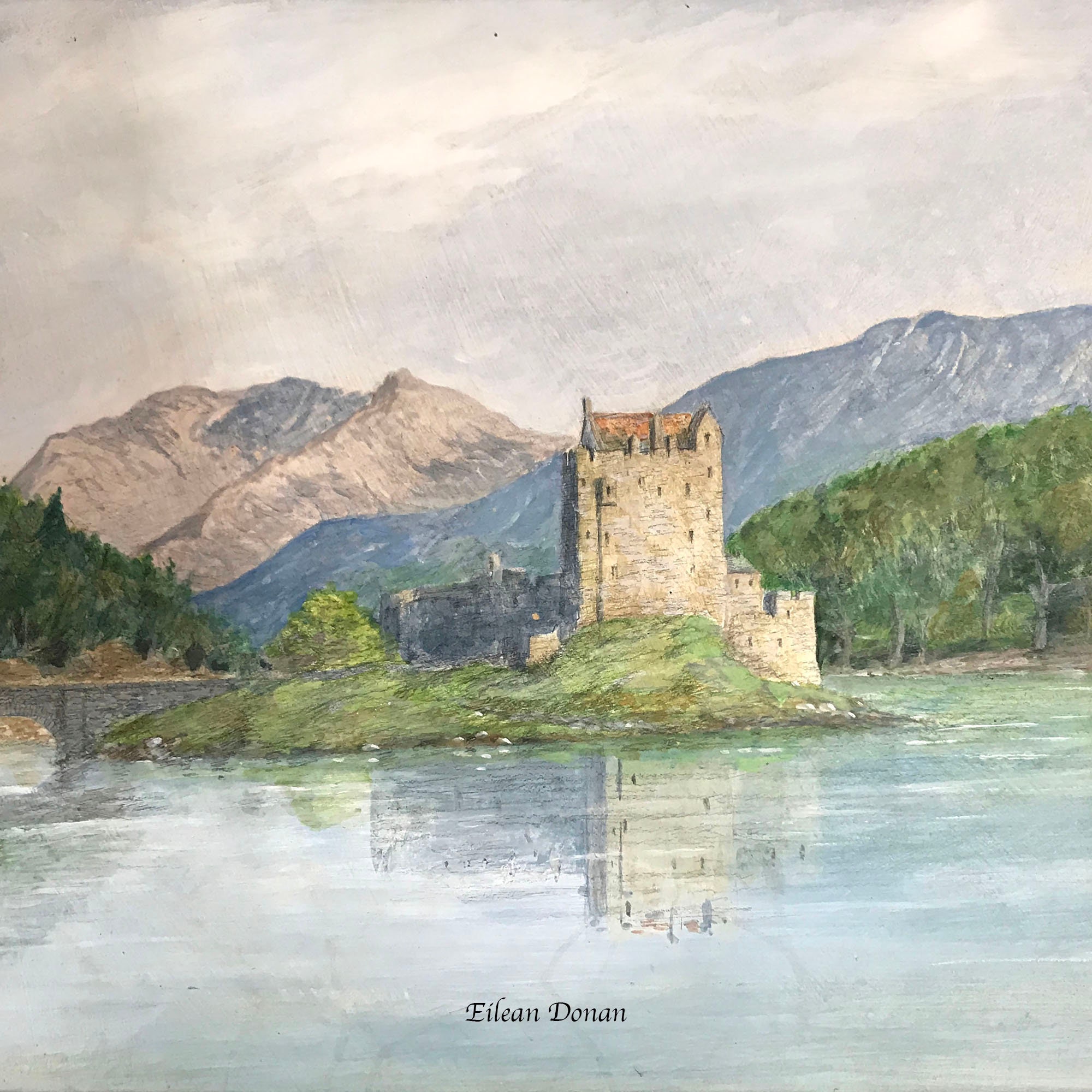 Coasters of Scotland Castles From Watercolours by Whitby - Etsy UK