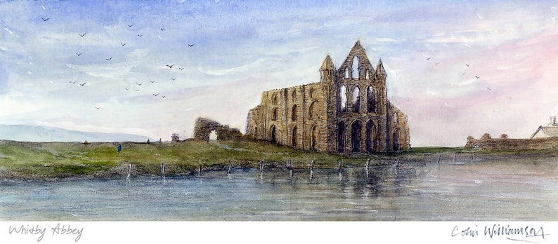Whitby and the Yorkshire Coast Watercolour Framed and Mounted Prints by ...