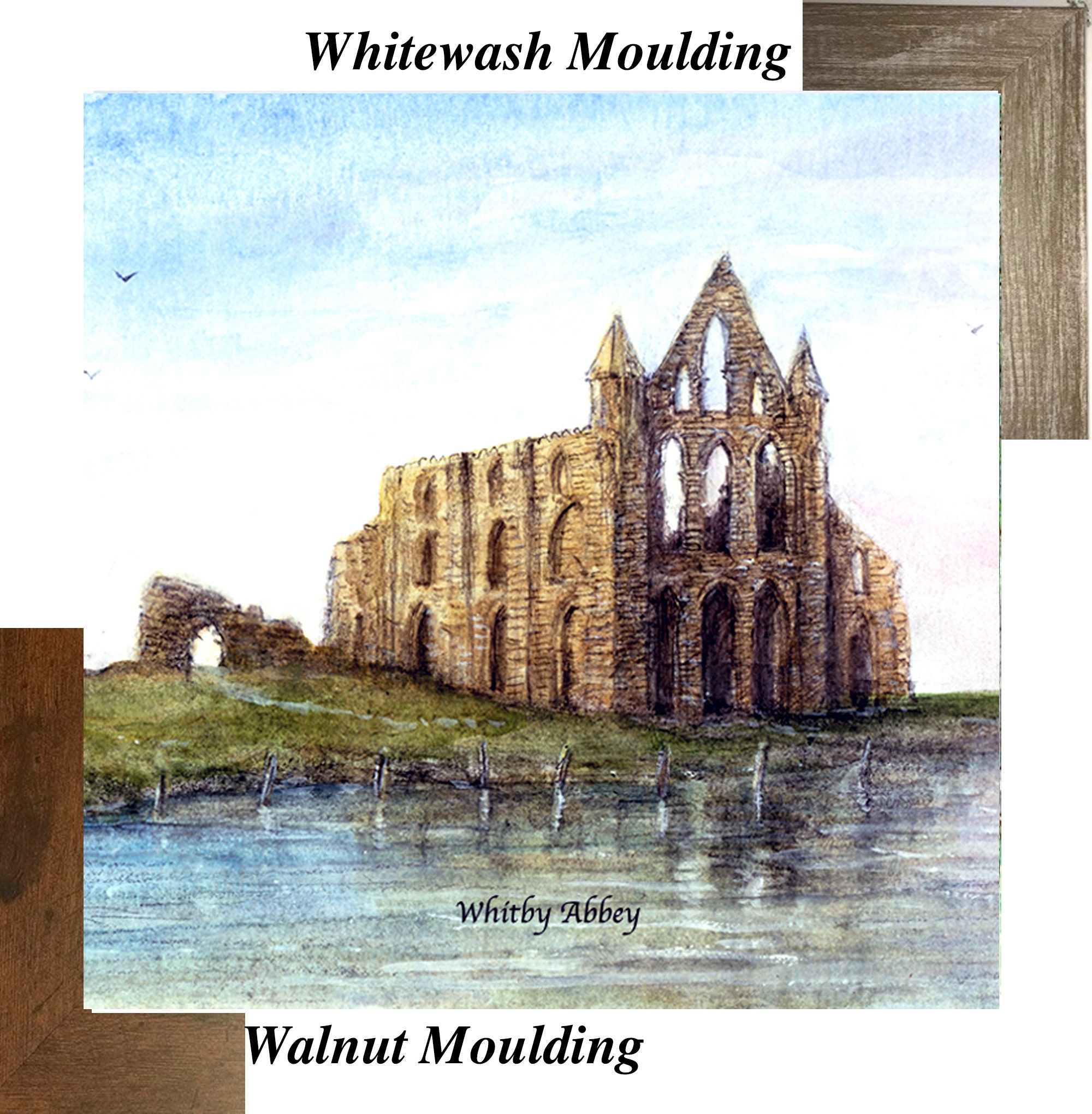 Watercolour Prints of Whitby and the Yorkshire Coast, Framed or Mounted ...