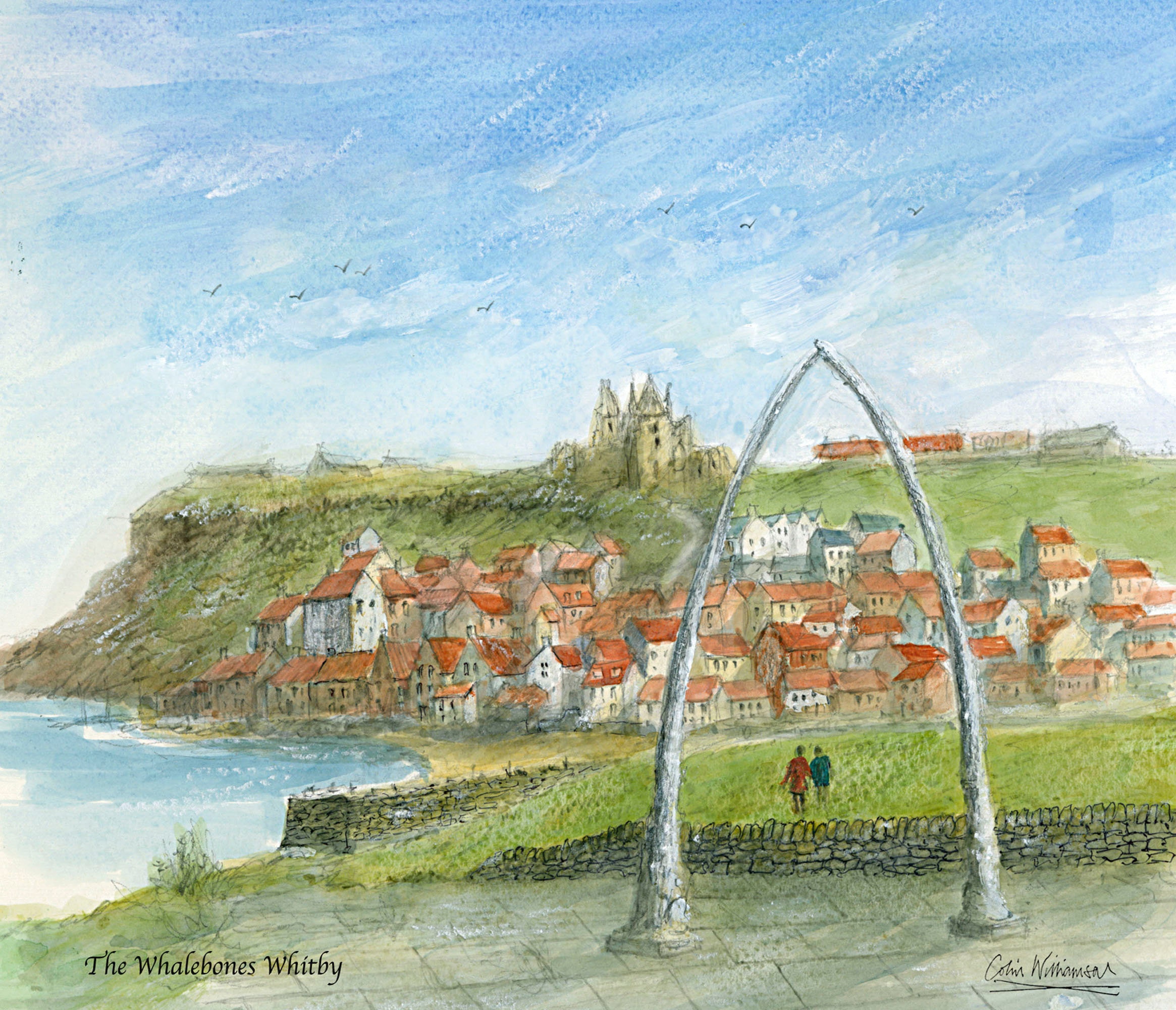 Whitby Placemats / Tablemats From Watercolour Prints by Colin ...