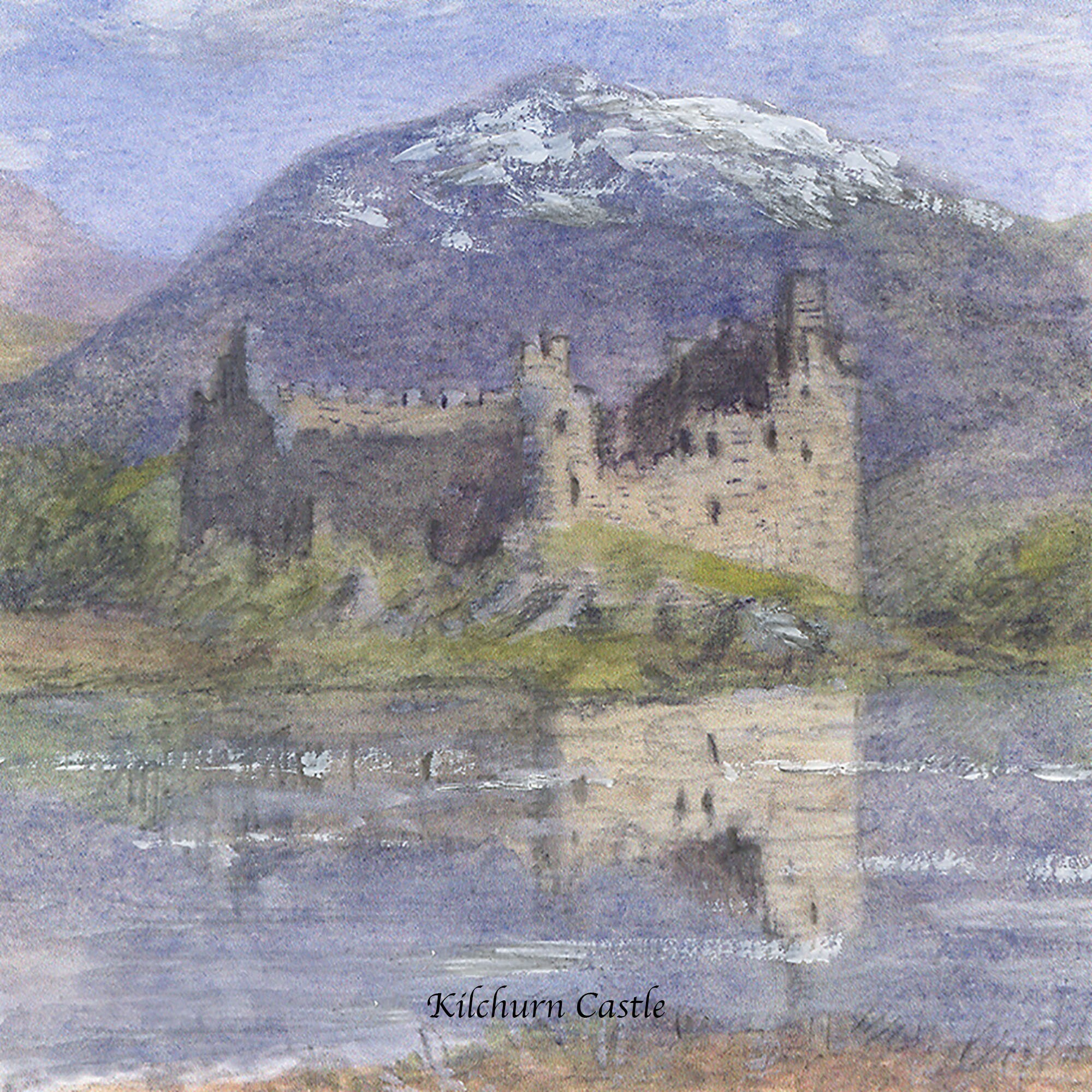 Coasters of Scotland Castles From Watercolours by Whitby Artist Colin ...