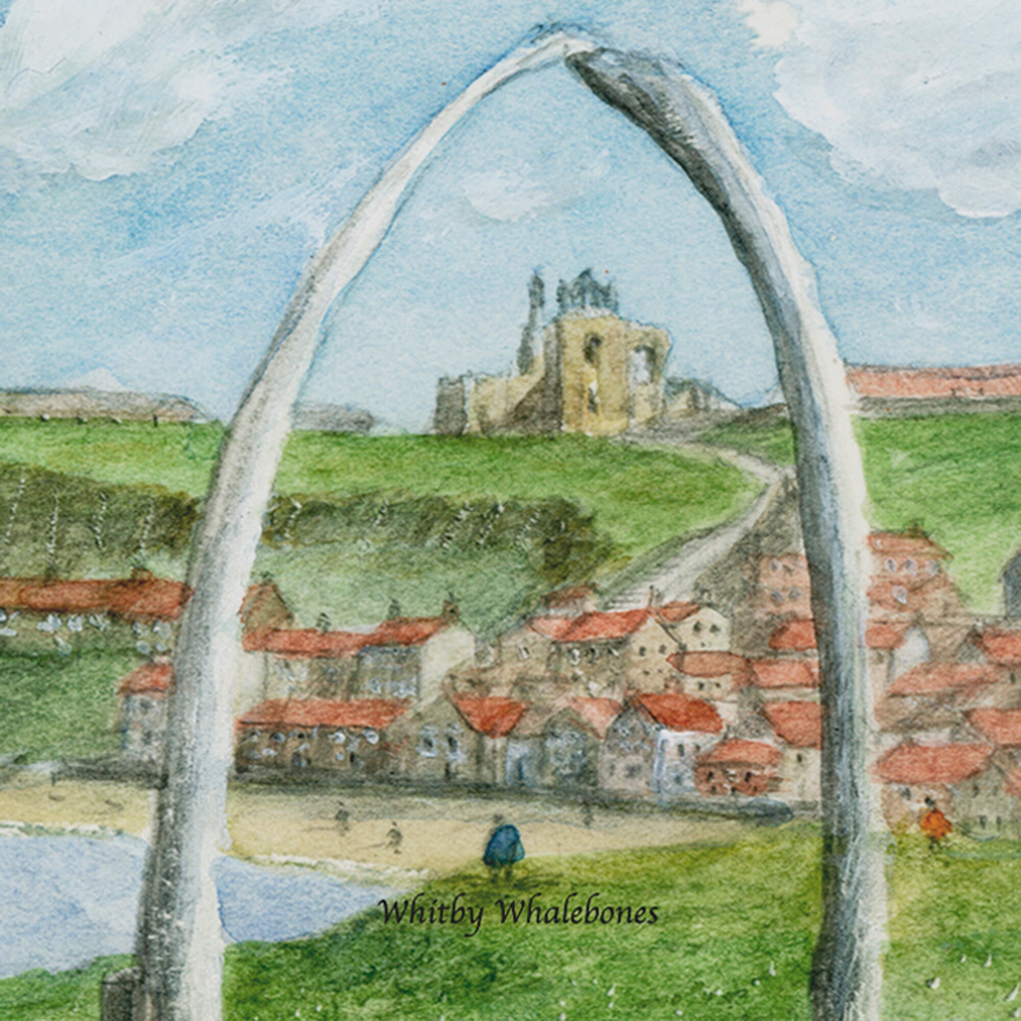 Watercolour Prints of Whitby and the Yorkshire Coast, Framed or Mounted ...