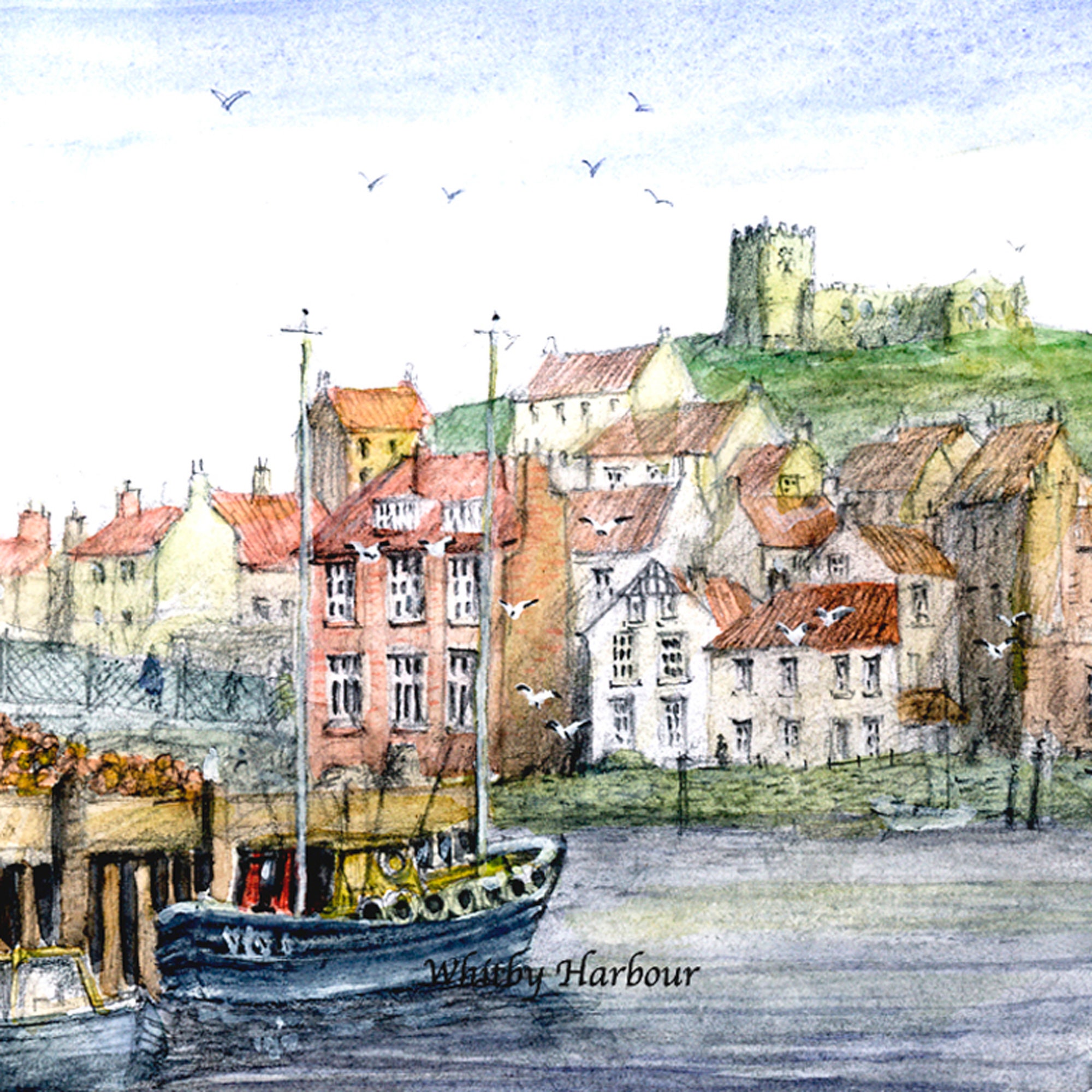 Coasters of Whitby and the Yorkshire Coast by Whitby Artist, Colin ...