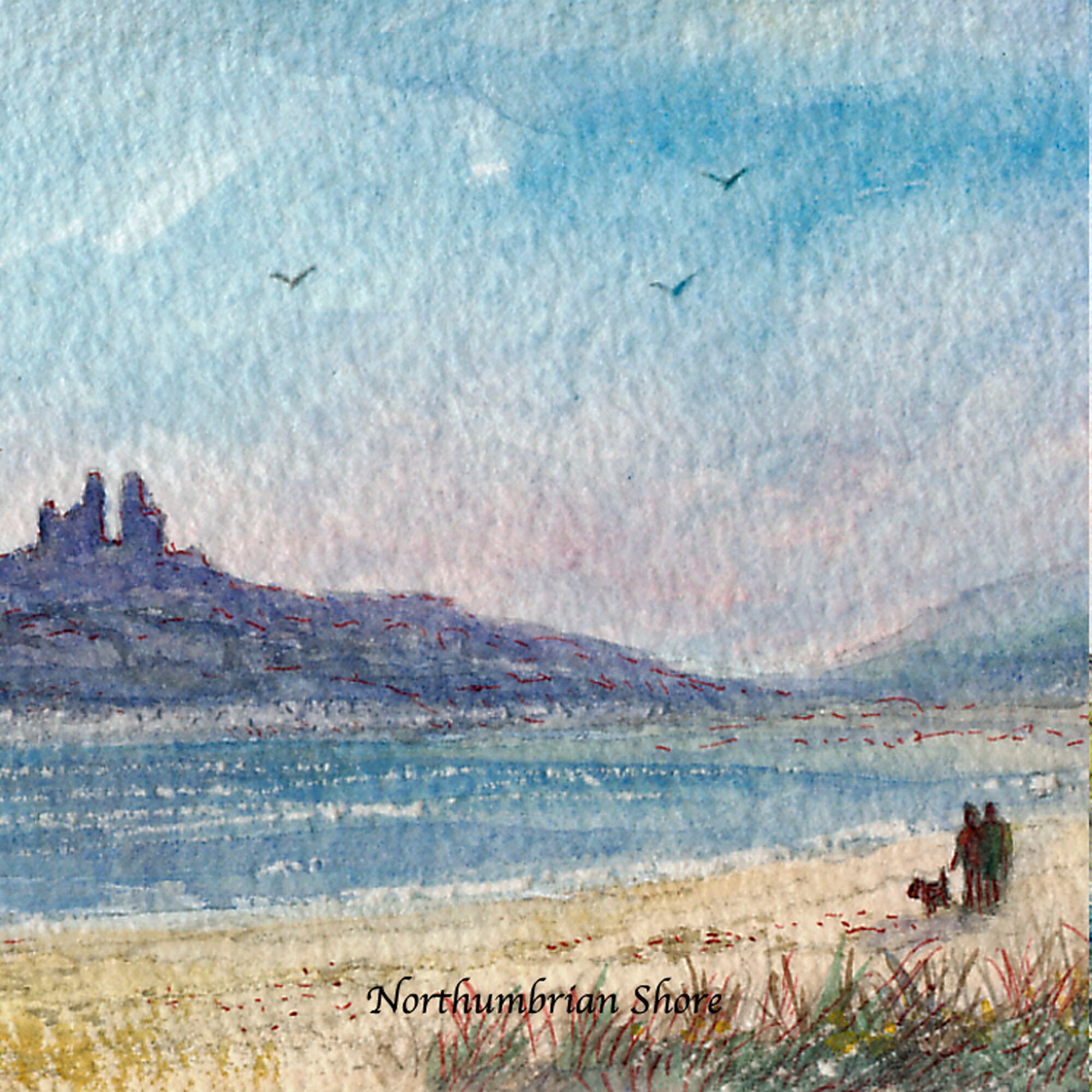 Coasters of Northumberland Watercolours by Whitby Artist Colin ...