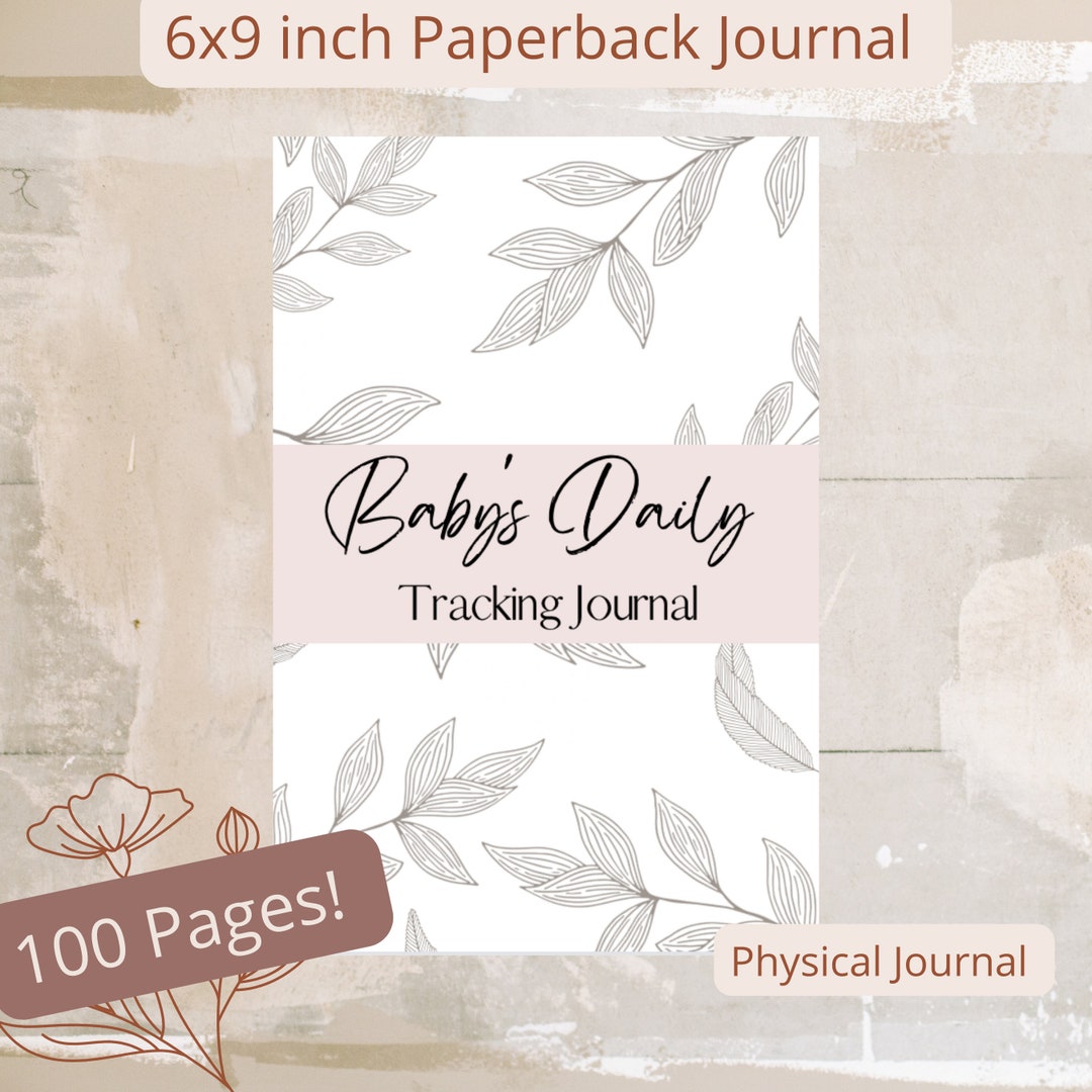 Daily Baby Tracking Journal, Daily Feeding Journal, Diaper Tracker ...
