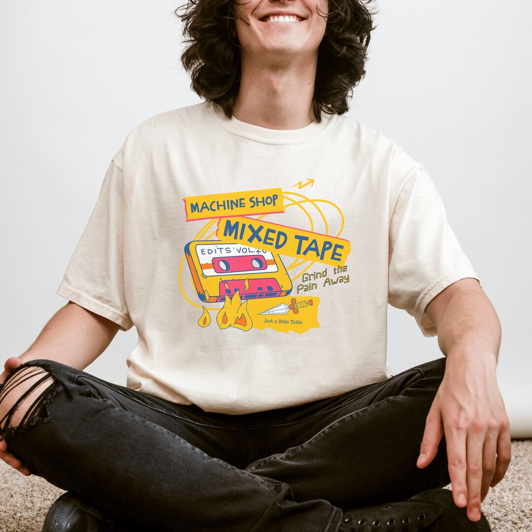 Red Rising Inspired Apparel: Machine Shop Mixed Tape Shirt | Sevro's ...