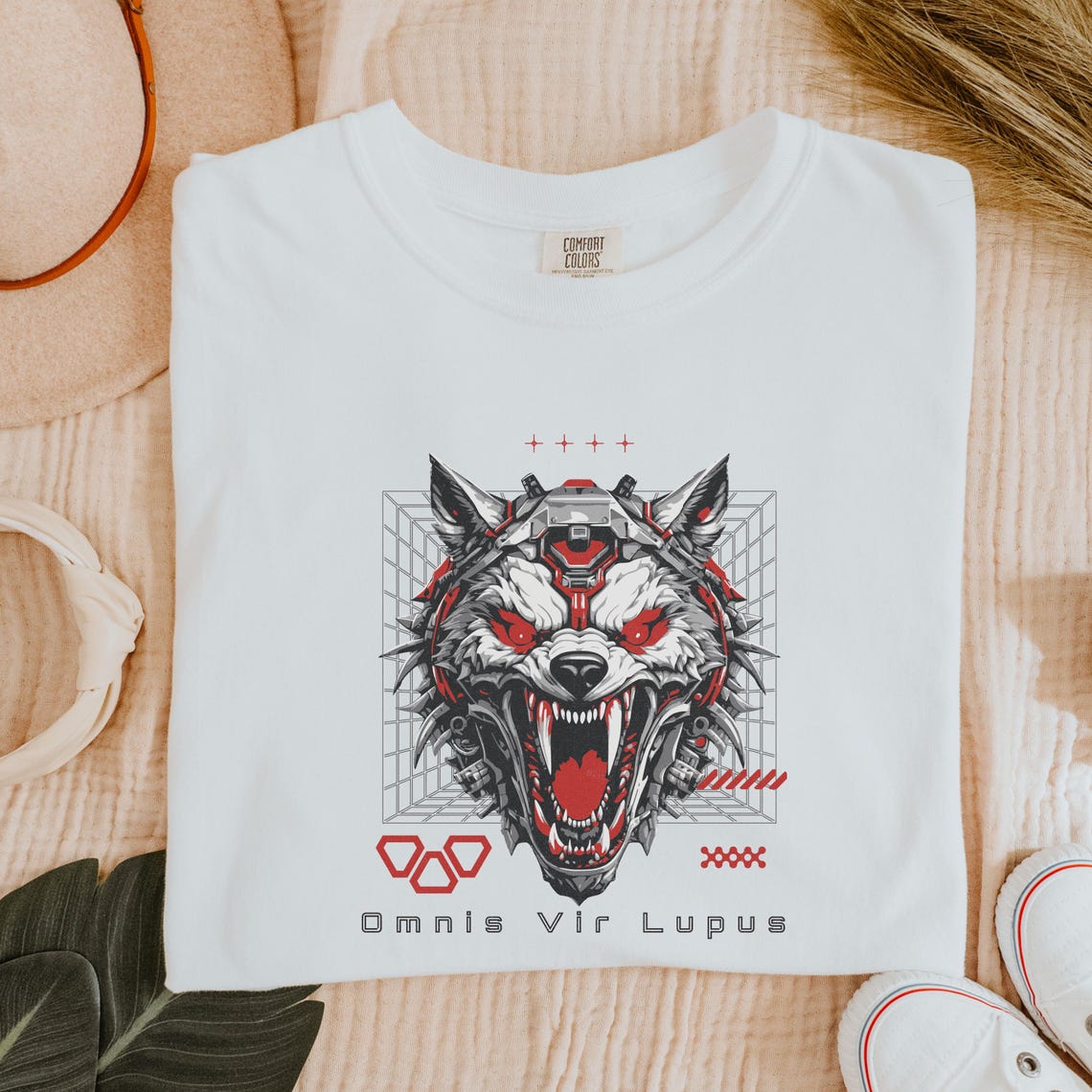 Red Rising Inspired Tee | Omnis Vir Lupus | Sci-fi Wolf Shirt | Perfect ...