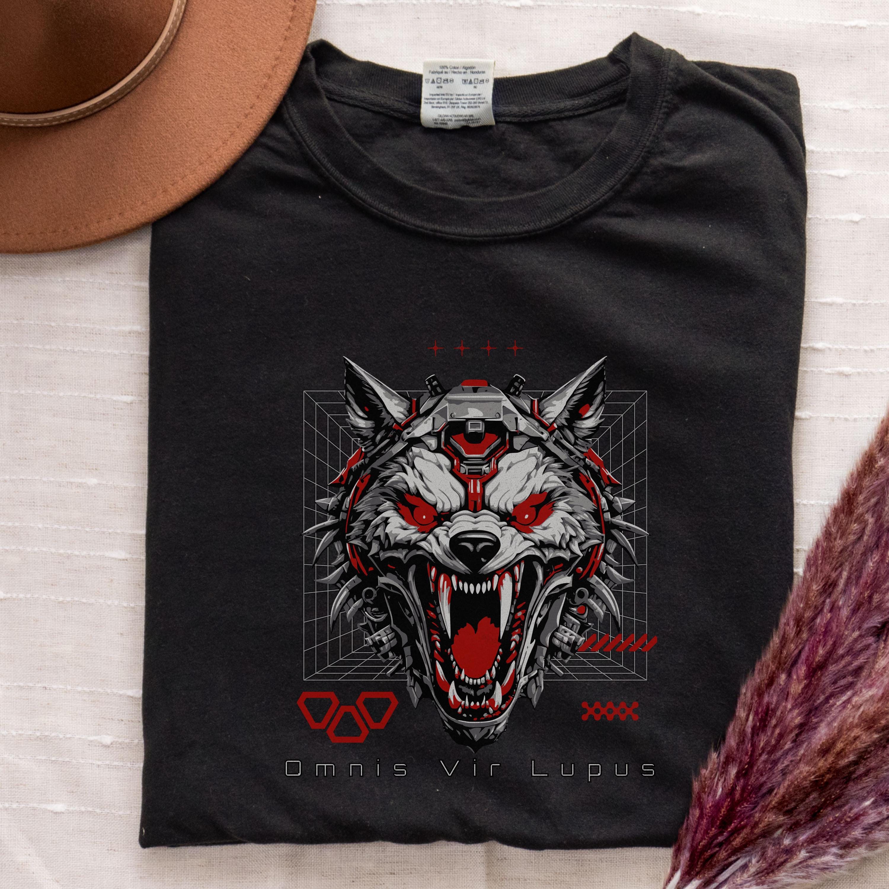 Red Rising Inspired Tee | Omnis Vir Lupus | Sci-fi Wolf Shirt | Perfect ...